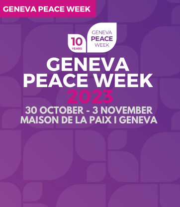Geneva Peace Week 2023